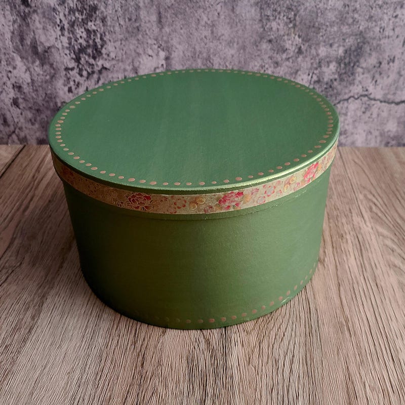 Decorative Hat Box - Etsy