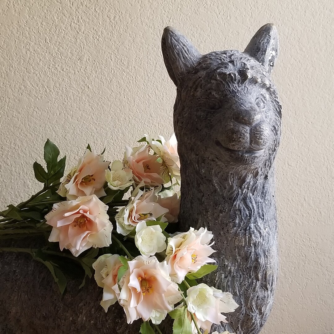 Resin Llama Statue - Etsy