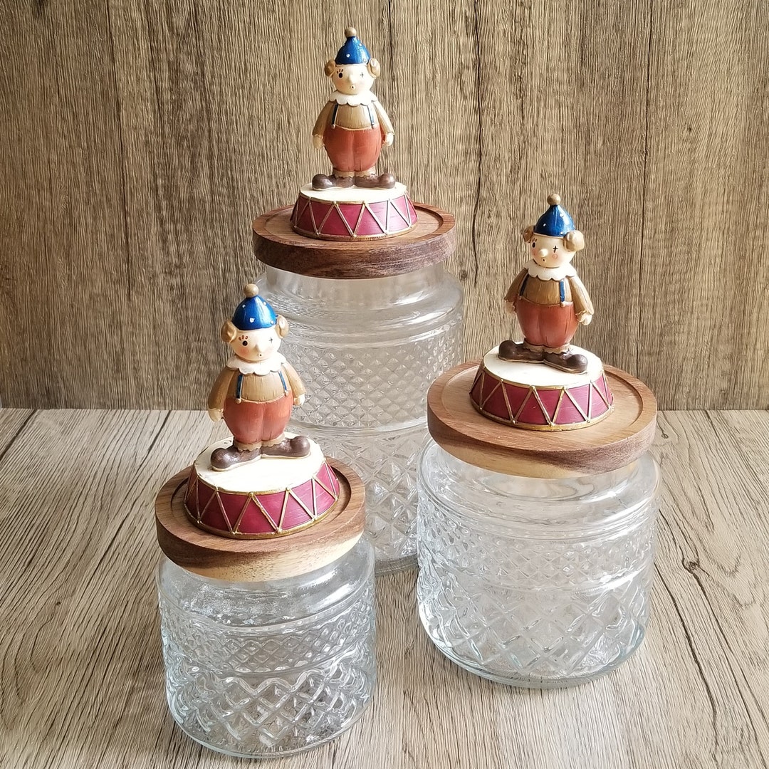 Circus Clown Treat Jars - Etsy