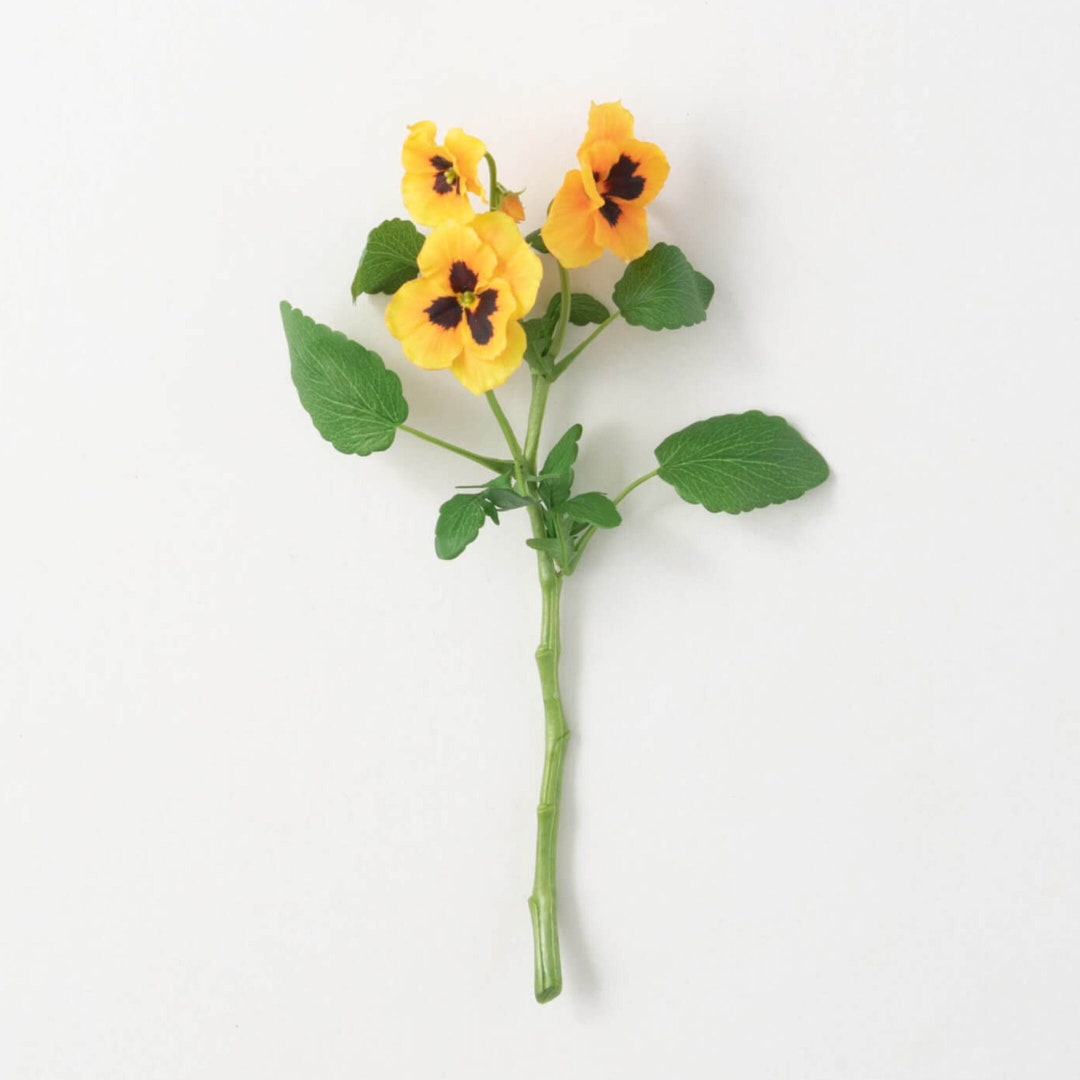 Amber Vibrant Pansy Spray - Etsy