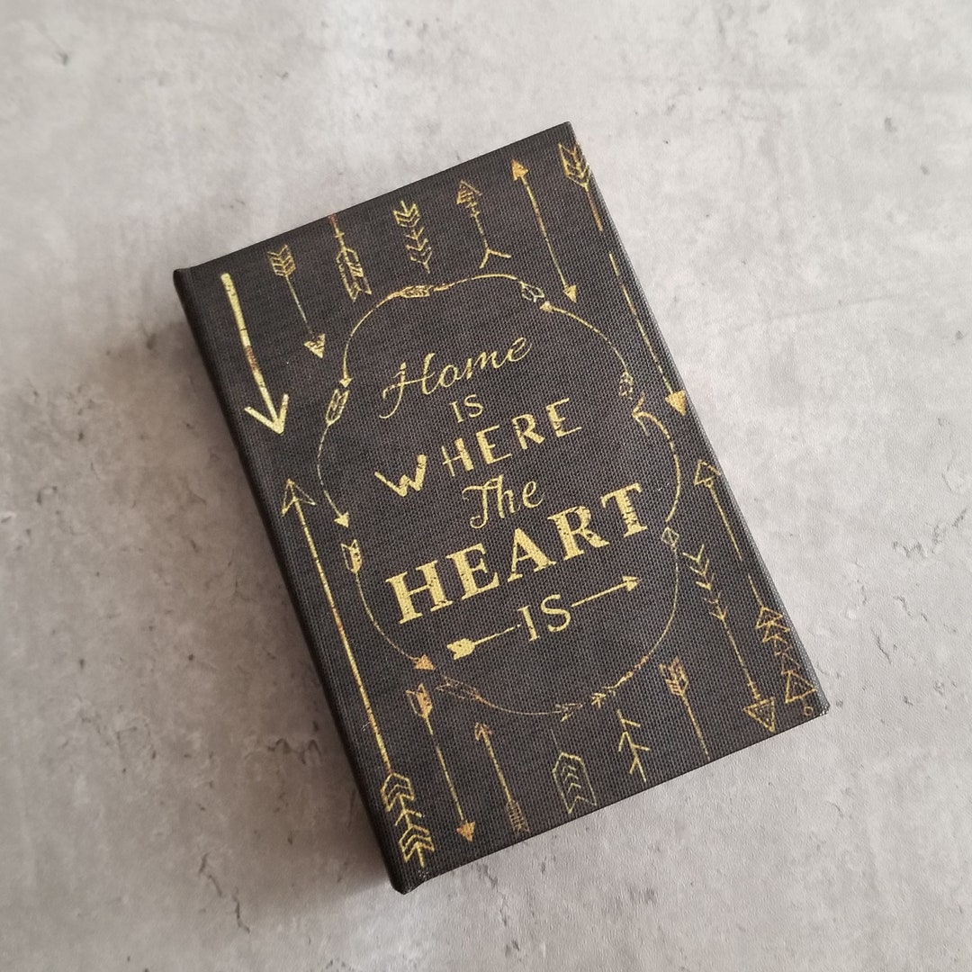Home is Where the Heart is Book Box - Etsy