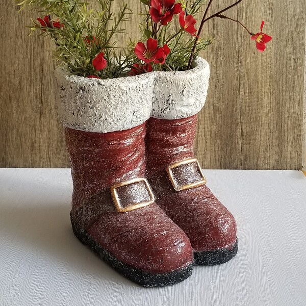 Santa Boots - Etsy Canada