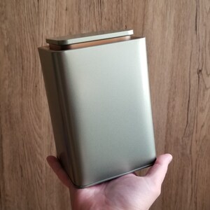 Modern Stackable Storage Tin 4x6 Inches - Etsy