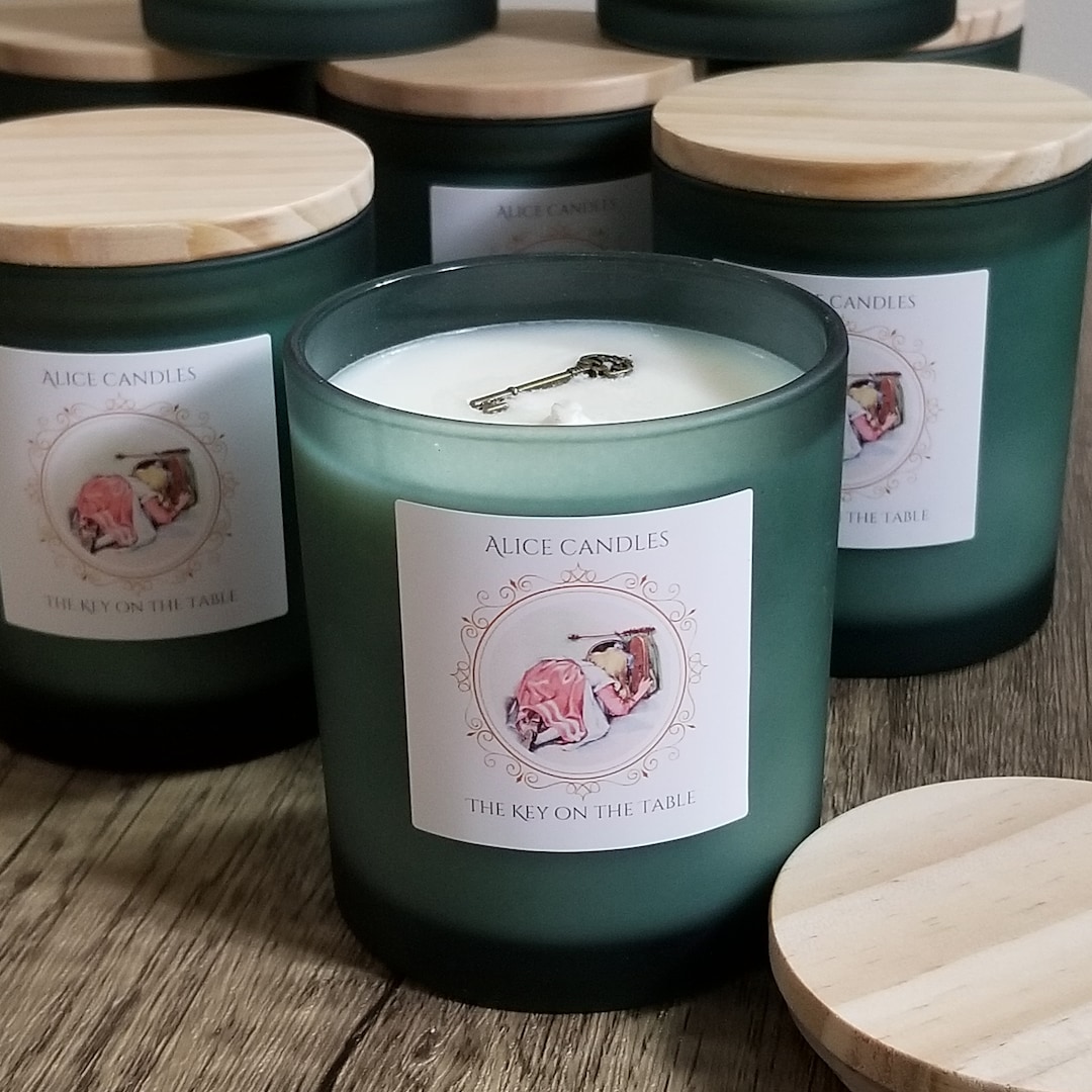 The Key on the Table Scented Alice Candle 10 OZ - Etsy
