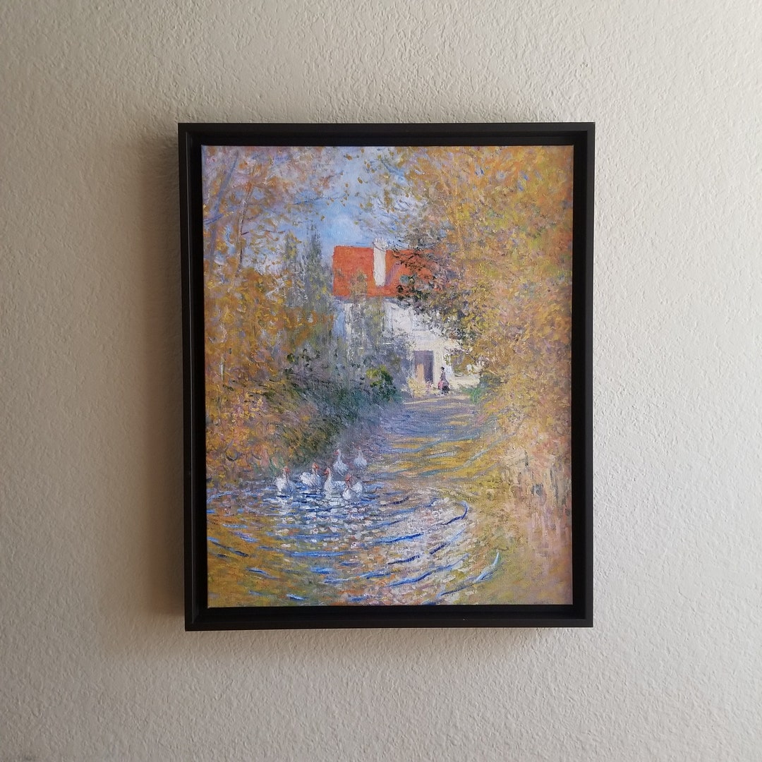 The Geese by Claude Monet (1874) Museum Quality Reproduction Canvas ...