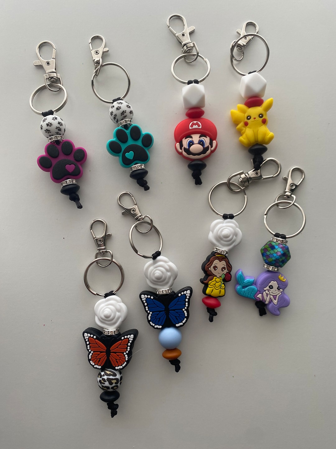 Beaded Keychains, Kids Keychains - Etsy