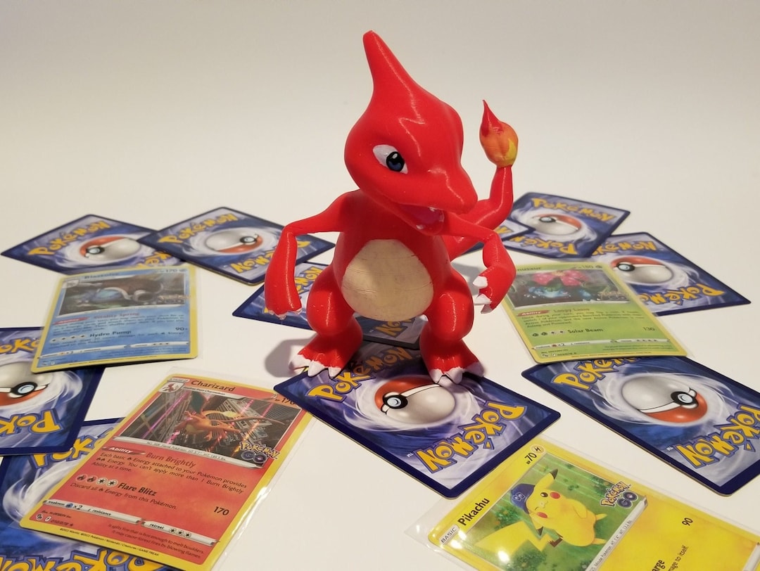 Charmeleon Pokemon Figure 3d Printed - Etsy