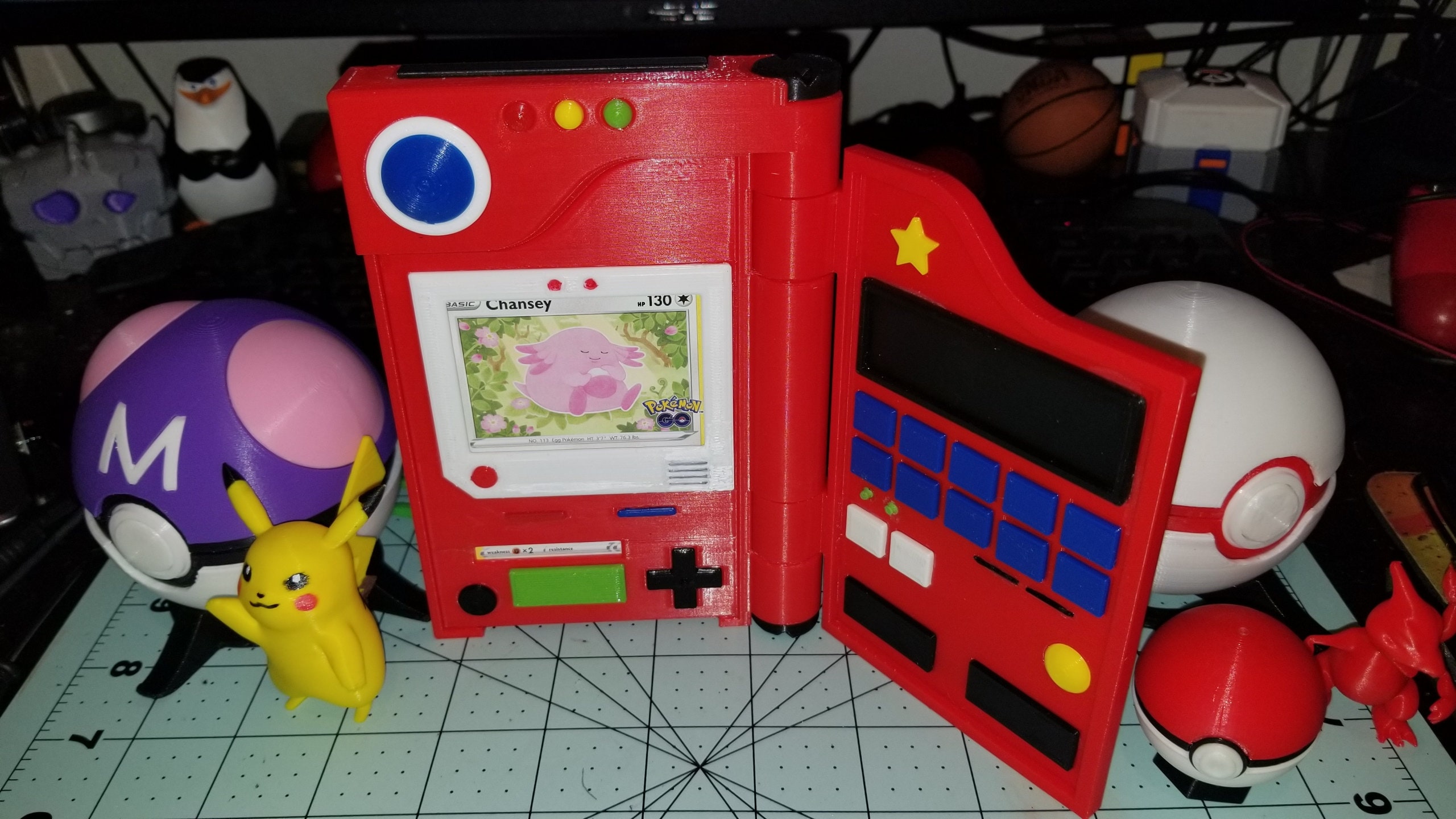 Ultimate Pokedex Pokemon Card Display/cosplay 3d Printed - Etsy UK