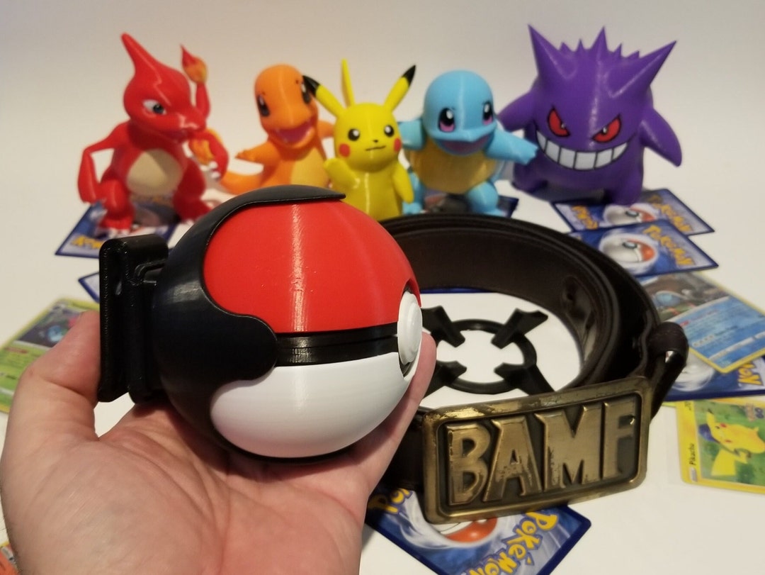 Pokemon Pokeball Belt Holder 3d Printed - Etsy Canada