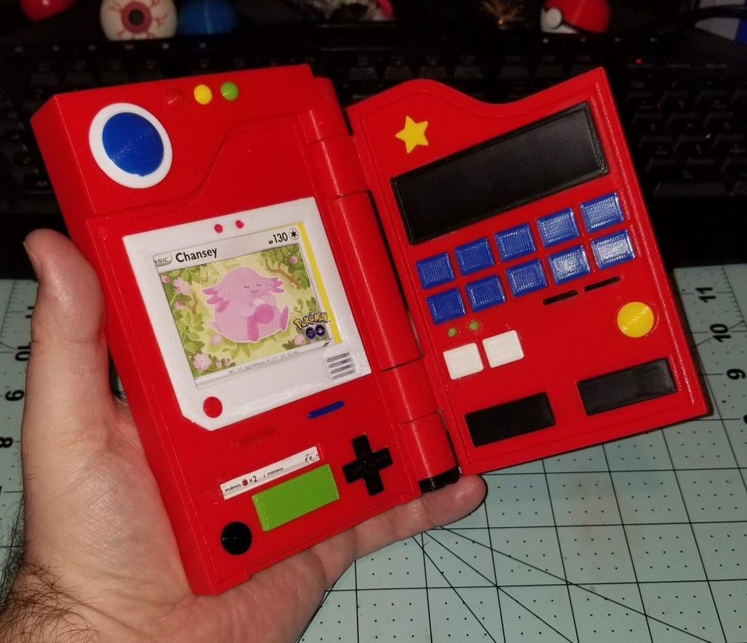 Ultimate Pokedex Pokemon Card Display/cosplay 3d Printed - Etsy UK