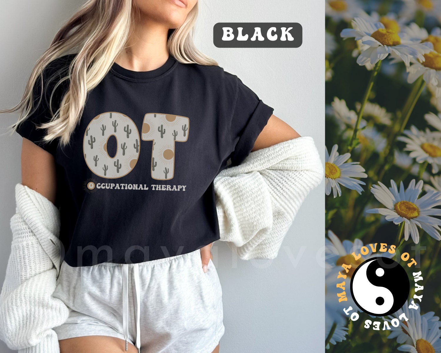 Occupational Therapy Comfort Colors Shirt, Occupational Therapy Shirts ...