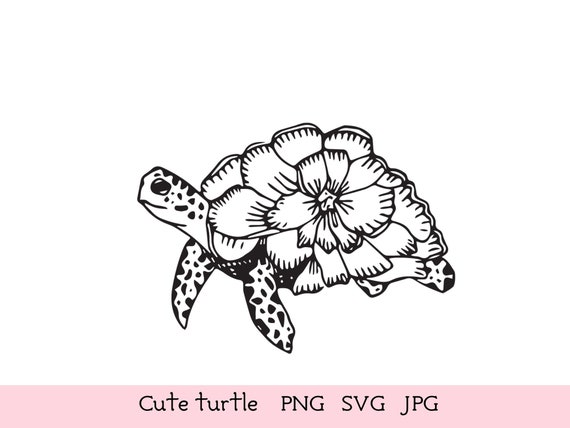Turtle Outline Clipart