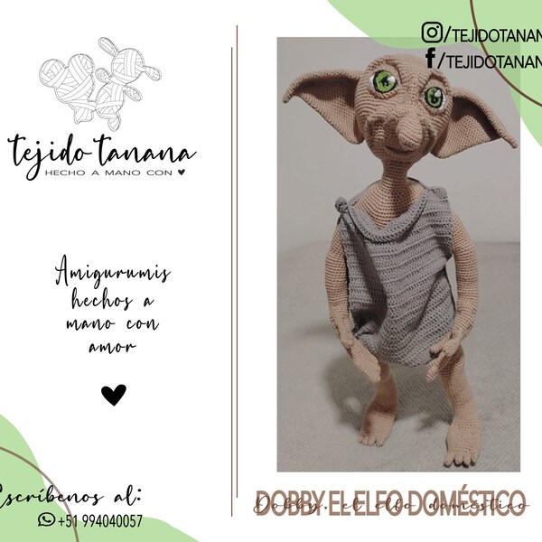 Crochet Dobby Pattern - Etsy