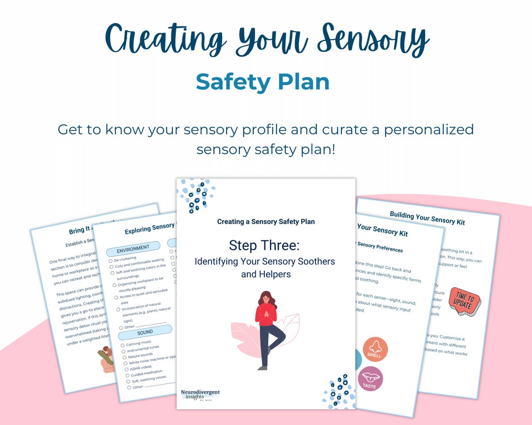 Personalized Sensory Safety Plan Sensory Regulation - Etsy