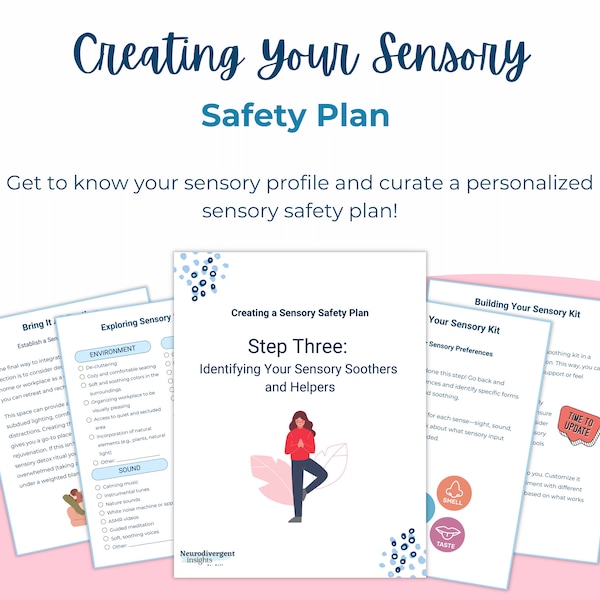 Sensory Plan - Etsy
