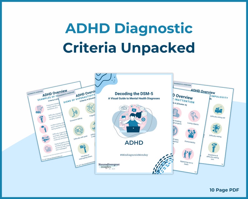 DSM-5 | ADHD Diagnostic Criteria | ADHD Therapy Resource | Diagnoses ...