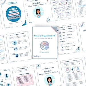 Personalized Sensory Safety Plan | Sensory Regulation Workbook| Digital ...