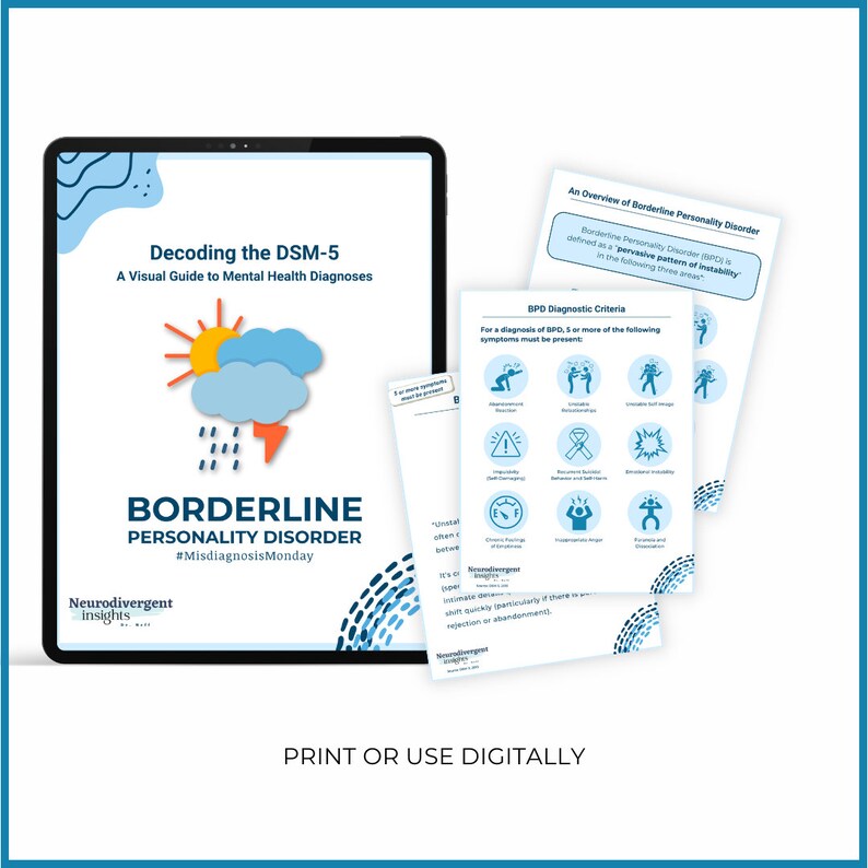 DSM-5 | Borderline Diagnostic Criteria | Borderline Personality ...
