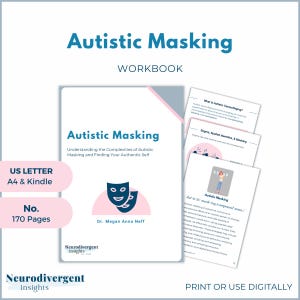Autism Burnout Bundle | Digital Workbook | Autism Workbook | Therapy ...