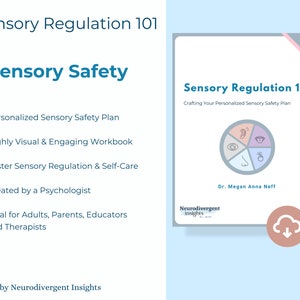 Personalized Sensory Safety Plan | Sensory Regulation Workbook| Digital ...