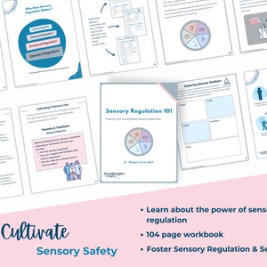Personalized Sensory Safety Plan | Sensory Regulation Workbook| Digital ...