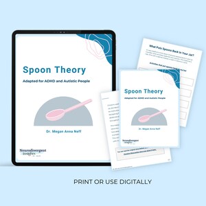 Autism Burnout Bundle Digital Workbook Autism Workbook Therapy ...