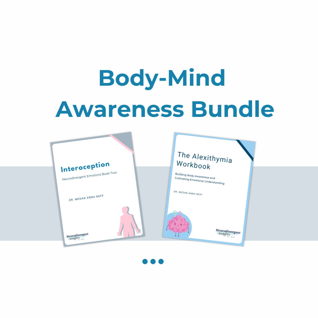 Mind-body Awareness Bundle Autism Workbook Interoception Workbook ...