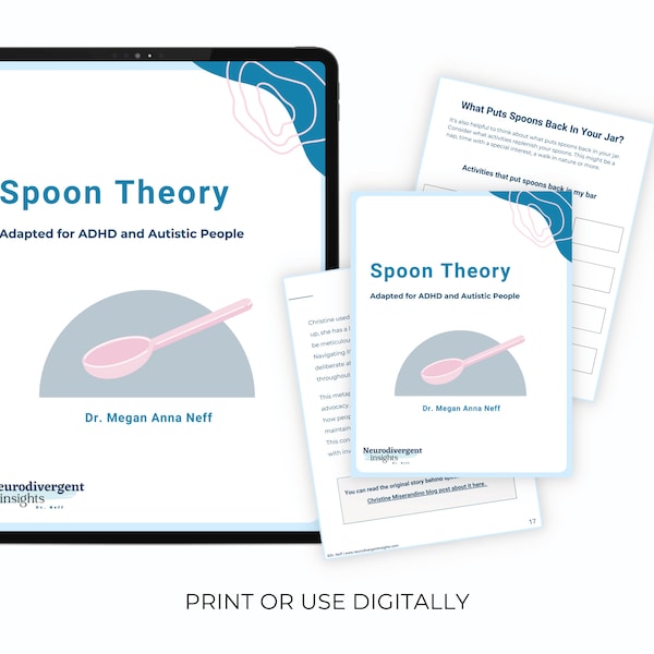Spoon Theory Poster - Etsy UK