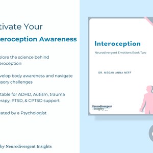 Interoception Workbook | Autism Workbook | ADHD Workbook | Therapy ...