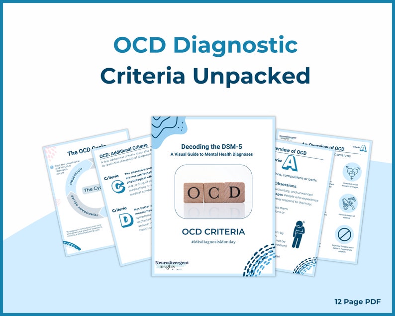 DSM-5 | OCD Diagnostic Criteria | OCD Therapy Resource | Diagnoses ...
