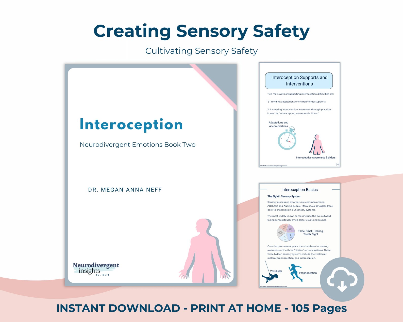 Interoception Workbook Autism Workbook ADHD Workbook Therapy Resources ...