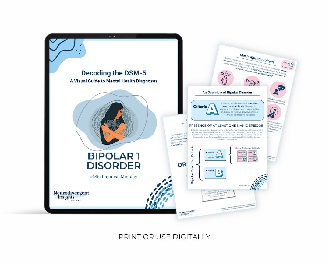 DSM-5 | Bipolar 1 Diagnostic Criteria | Bipolar Therapy Resource ...