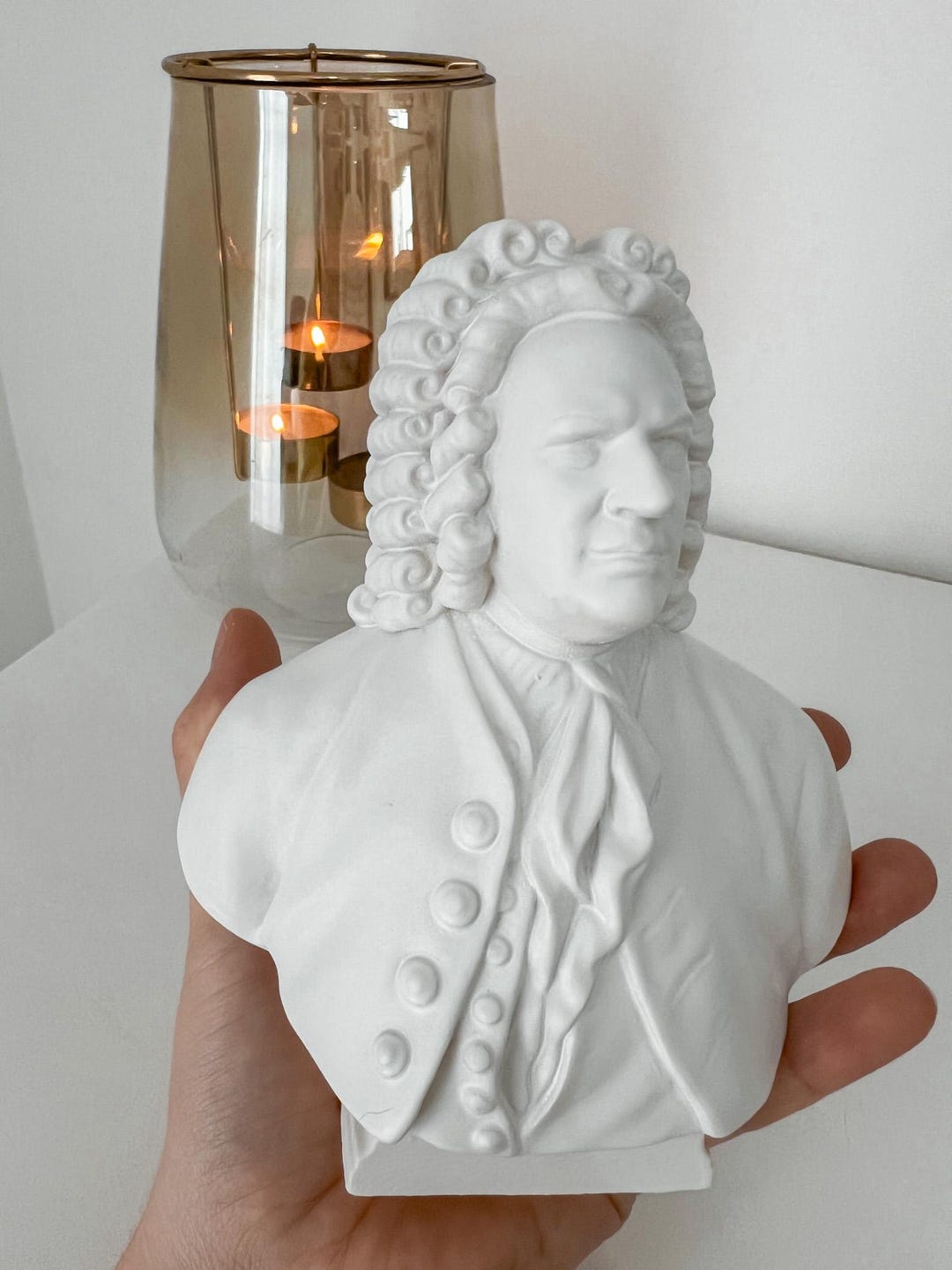 J S Bach Bust (ABS Like Resin) - Etsy