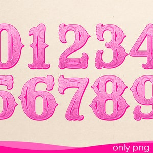 Cowgirl Birthday Png, Cowgirl Numbers Png, Birthday Girl Png, Cowgirl ...