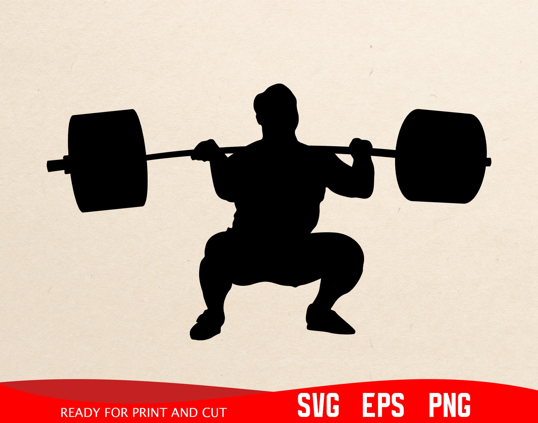 Weightlifting Svg Bundle, Power Lifting SVG, Weightlifter Clipart ...