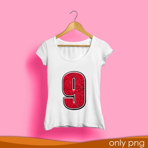 Spider Web Numbers Png, Birthday Numbers Png, Digital Download, Numbers ...
