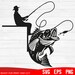 Door Corner Svg, Door Corner Fishing Svg, Bass Fishing Svg, Bass Png ...