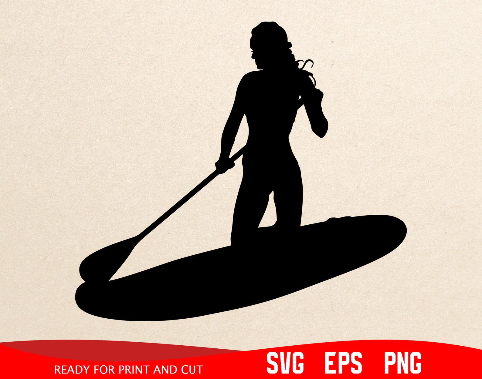 Paddleboarding Svg, Paddle Board Clipart, Paddleboard Surfing Png ...
