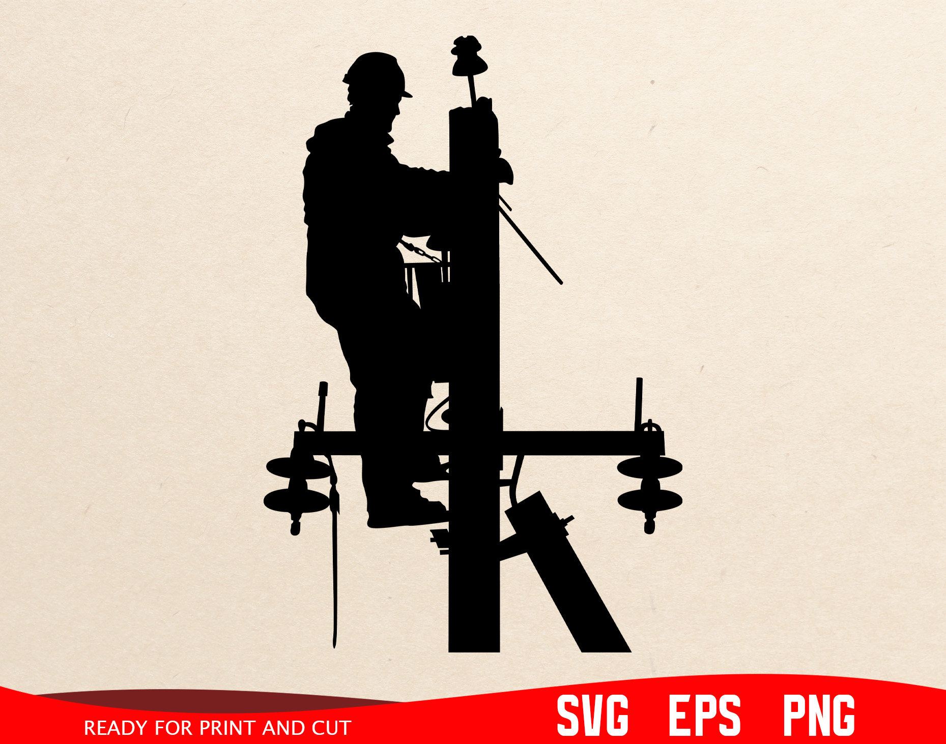 Lineman Electrician Svg, Cut File for Cricut, Lineworker Svg, Eps Svg ...