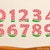 Birthday Numbers Png, Rainbow Numbers Png, Multicolored Numbers Png ...