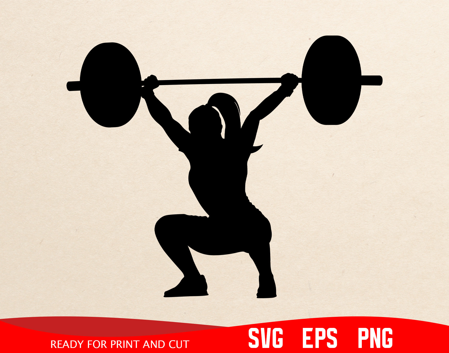 Weightlifting Girl Women Svg Bundle, Power Lifting Girl SVG ...