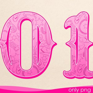 Cowgirl Birthday Png, Cowgirl Numbers Png, Birthday Girl Png, Cowgirl ...