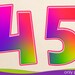 Birthday Numbers Png, Rainbow Numbers Png, Multicolored Numbers Png ...