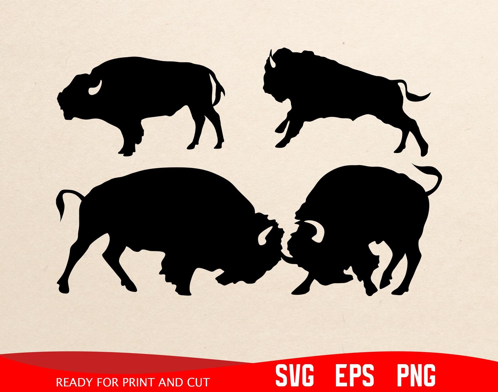 Buffalo SVG Bundle, Buffalo Svg Eps, Buffalo Png, Buffalo Vector, Quail ...