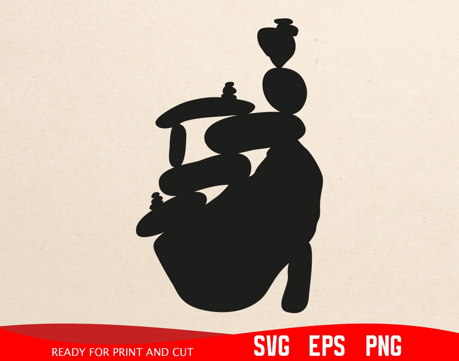 Balancing Stones Svg, Stacking Stones, Zen Stones, Stacking Rocks ...