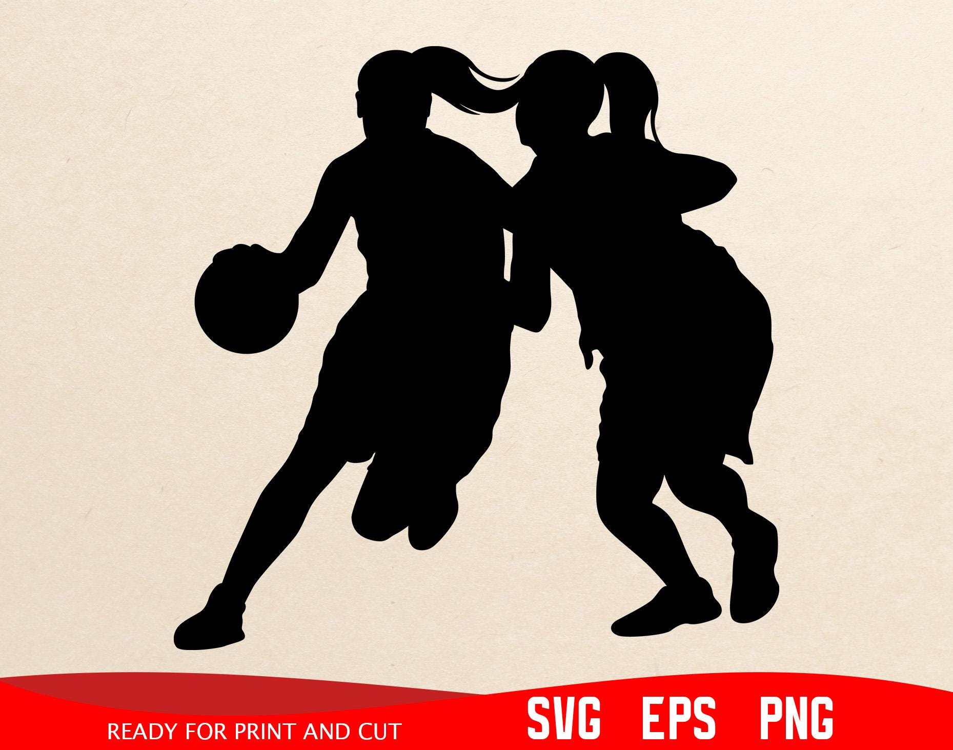 Basketball Girl Women Svg Bundle, Female Basketball Svg, Basketball ...