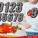 Flame Font Svg, Fire Font Svg, Burning Font Svg, Fire Numbers Svg ...