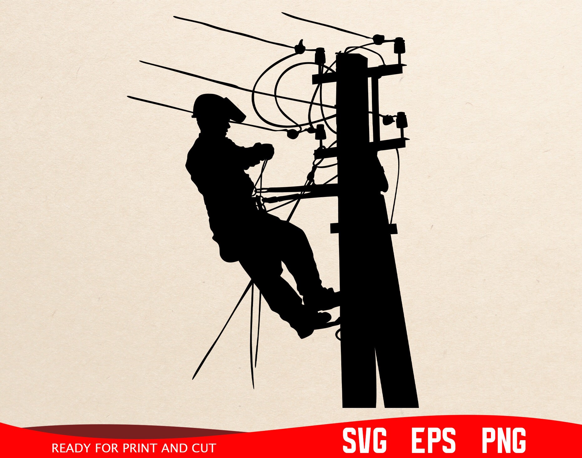 Lineman Electrician Svg, Cut File for Cricut, Lineworker Svg, Eps Svg ...