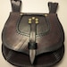 LARP Leather Medieval Pouch Bag - Etsy