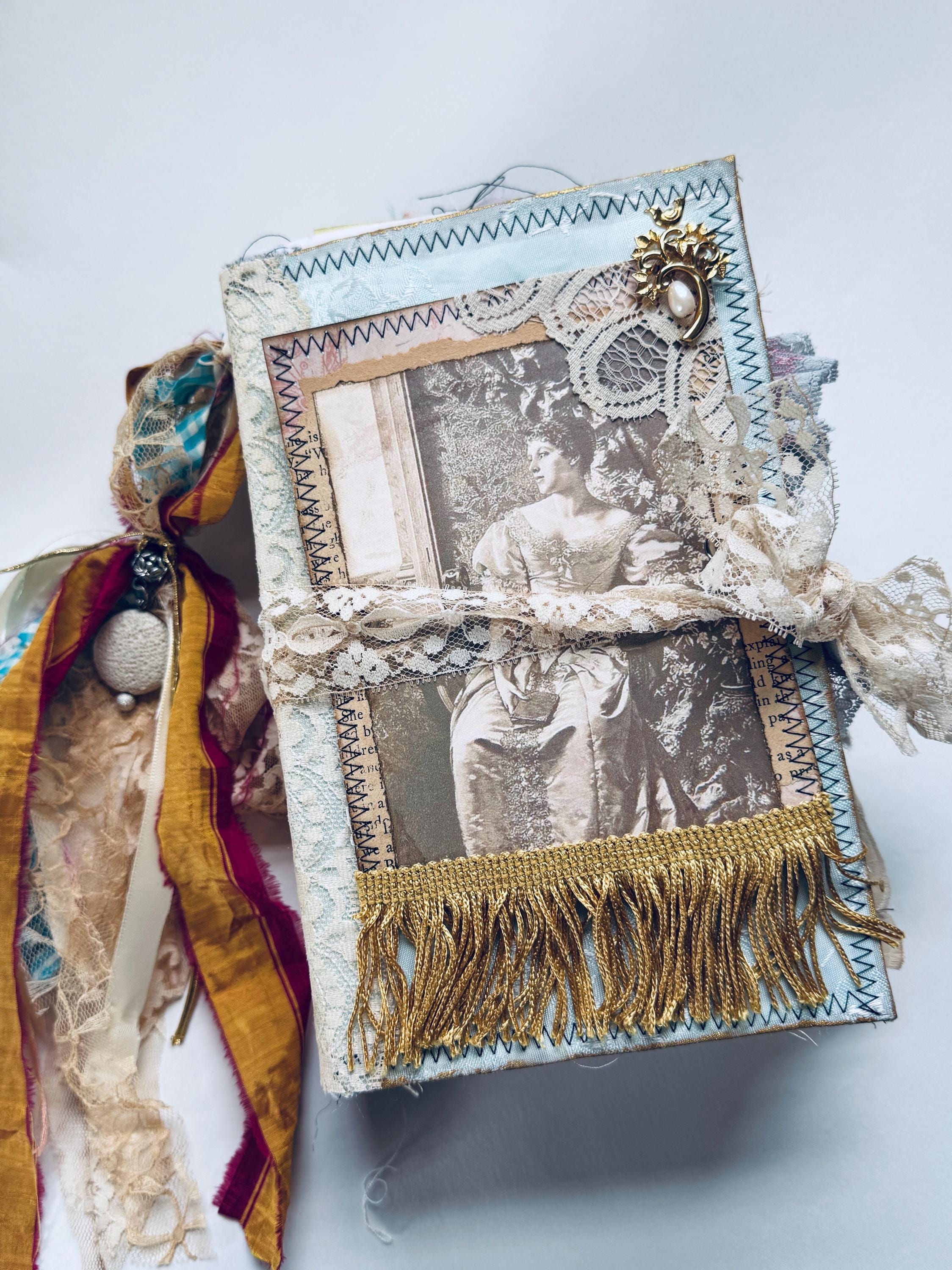 Handmade Vintage Journal Junk Journal Diary - Etsy